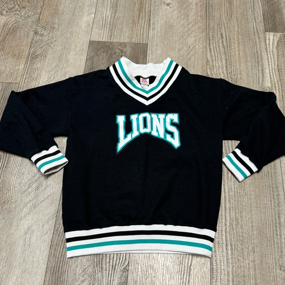 Vintage | Sweaters | Vintage V Neck Team Leader Cheer Varsity Sweater ...
